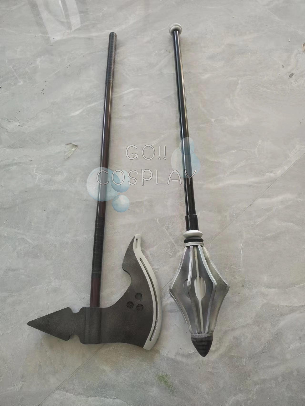 Library of Ruina Black Silence Weapon Axe Hammer for Sale – Go2Cosplay