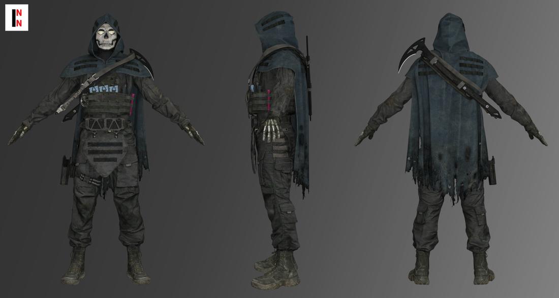 Call of Duty Ghost Azrael Cosplay Cape for Sale – Go2Cosplay