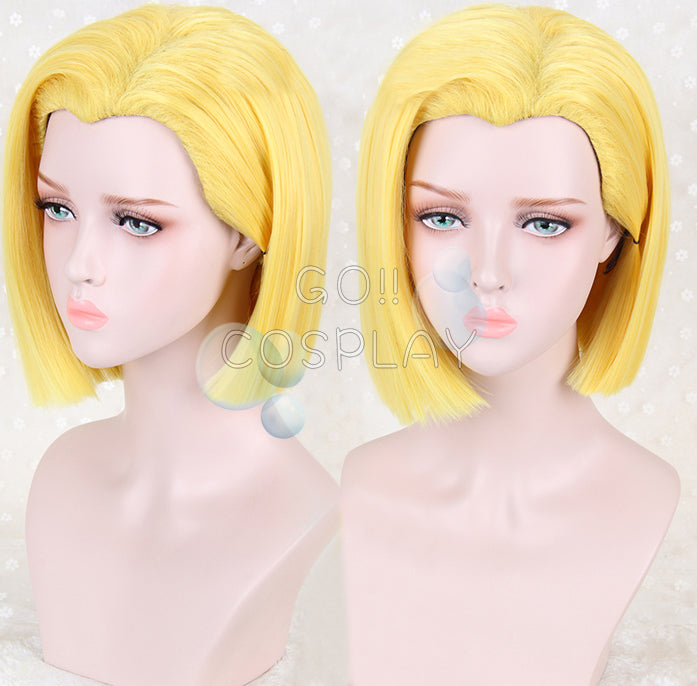 Dragon Ball Z Android 18 Wig for Sale – Go2Cosplay