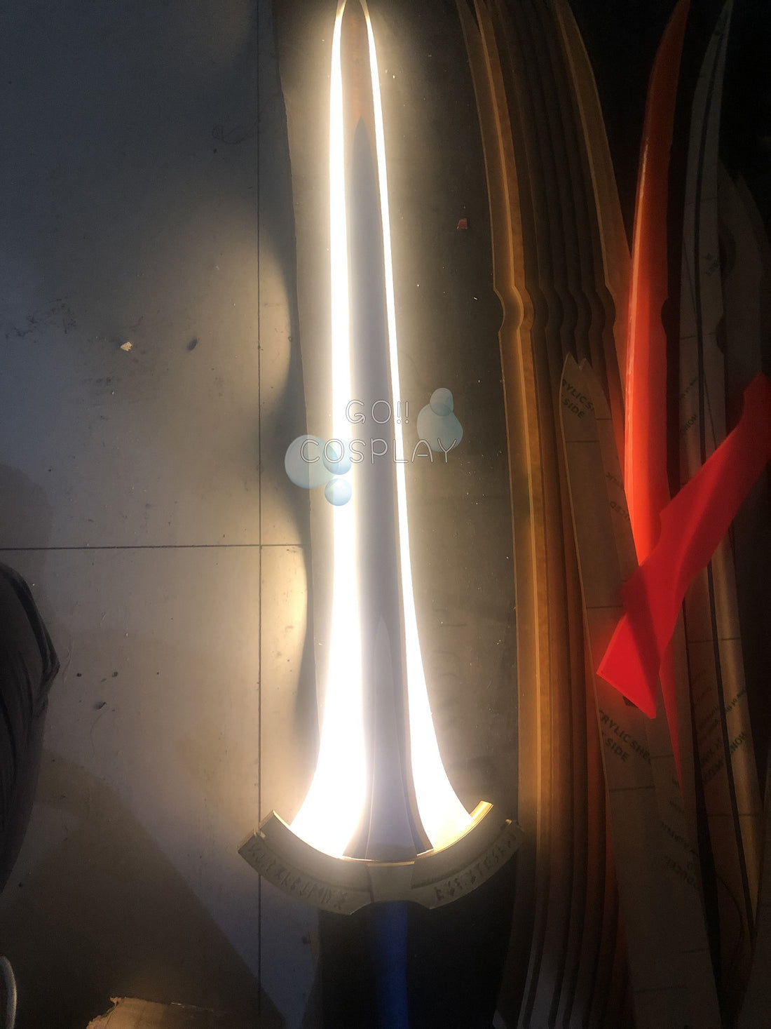 Fate/Grand Order Prototype Saber Sword Glowing Excalibur Proto Replica ...