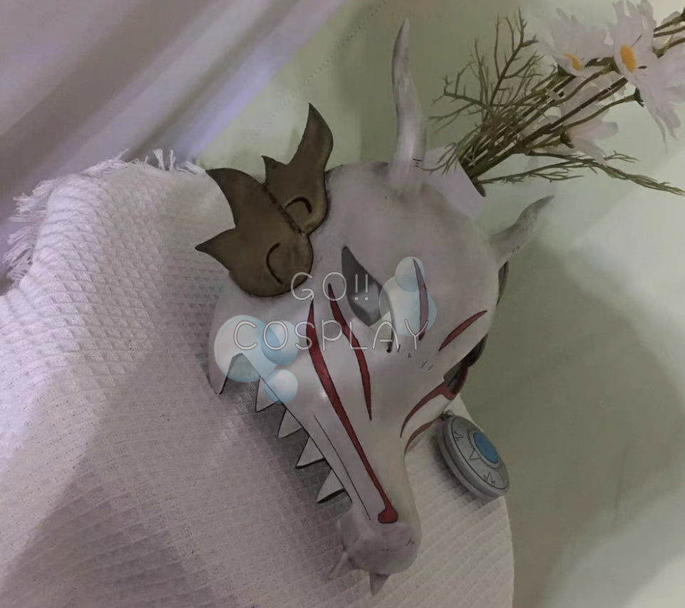 Kirinmaru Mask from Anime InuYasha Cosplay for Sale – Go2Cosplay