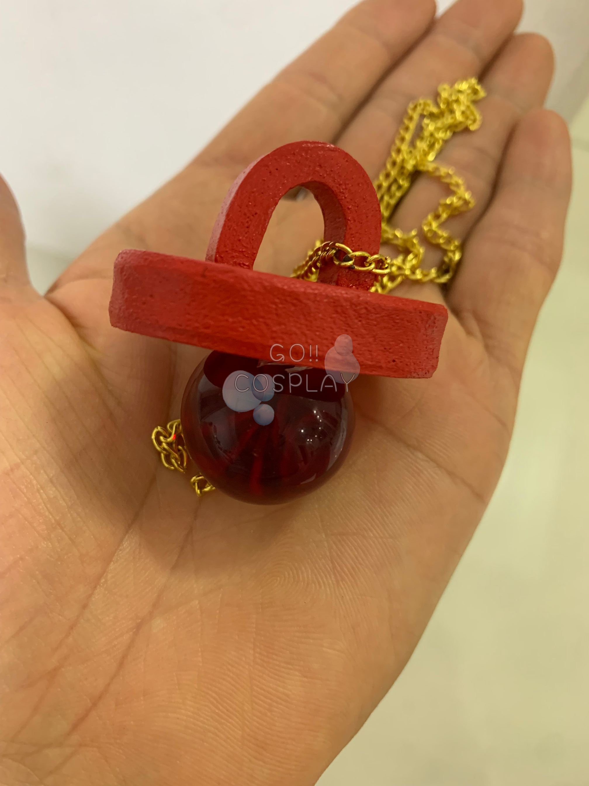 Katekyo Hitman Reborn! Fon Red Arcobaleno Pacifier for Sale – Go2Cosplay