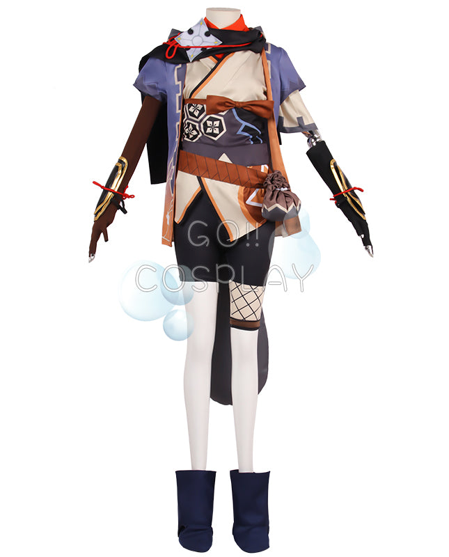Sayu Costume Genshin Impact Cosplay Buy – Go2Cosplay