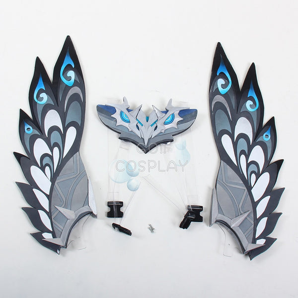 Genshin Impact Wings of Concealing Snow Replica Prop Buy – Go2Cosplay